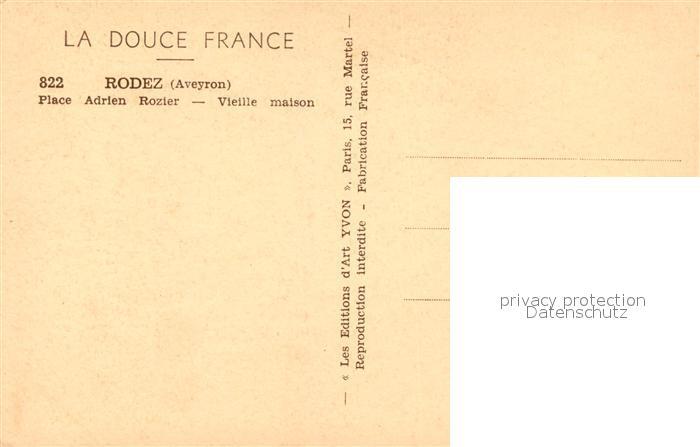 13529233 Rodez Place Adrien Rozier Vieille maison | eBay