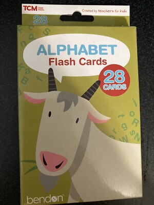 Alphabet Flash Cards - Pack of 28 - Ages 3+- Bendon | eBay