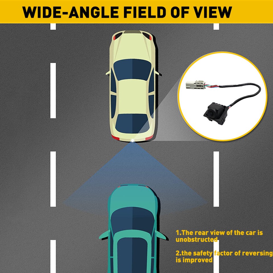 95407397 Rear View Backup Camera For 2010-2017 Chevy Cruze Equinox GMC ...