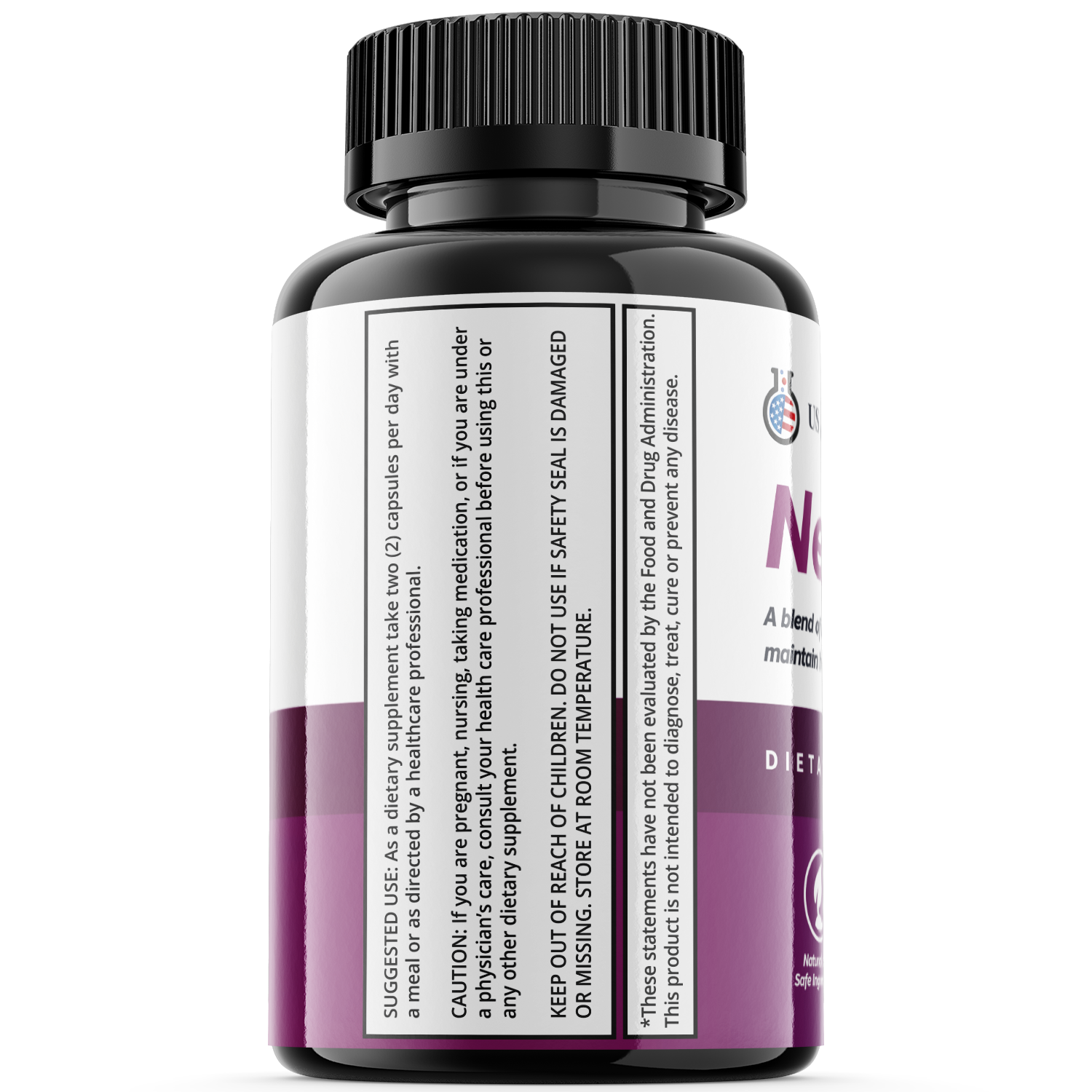 (2 Pack) Nerve Fuel Capsules for Nerve Health Nerve Pain Support (120 ...