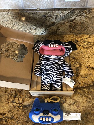 Fuggler Funny Ugly Monsters Zebra Sketchy Squirrel, Wide Eyed W/Bonus ...
