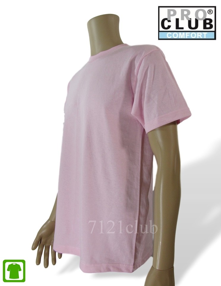 PRO CLUB COMFORT T SHIRT PROCLUB MENS PLAIN CREWNECK SHORT SLEEVE CAMO ...