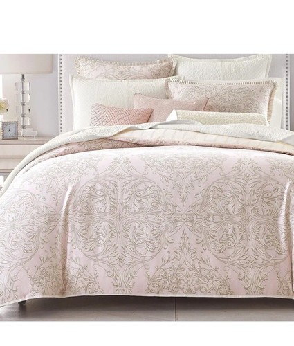 NIP Hotel Collection Toile Medallion Pink Full/Queen Comforter Set | eBay