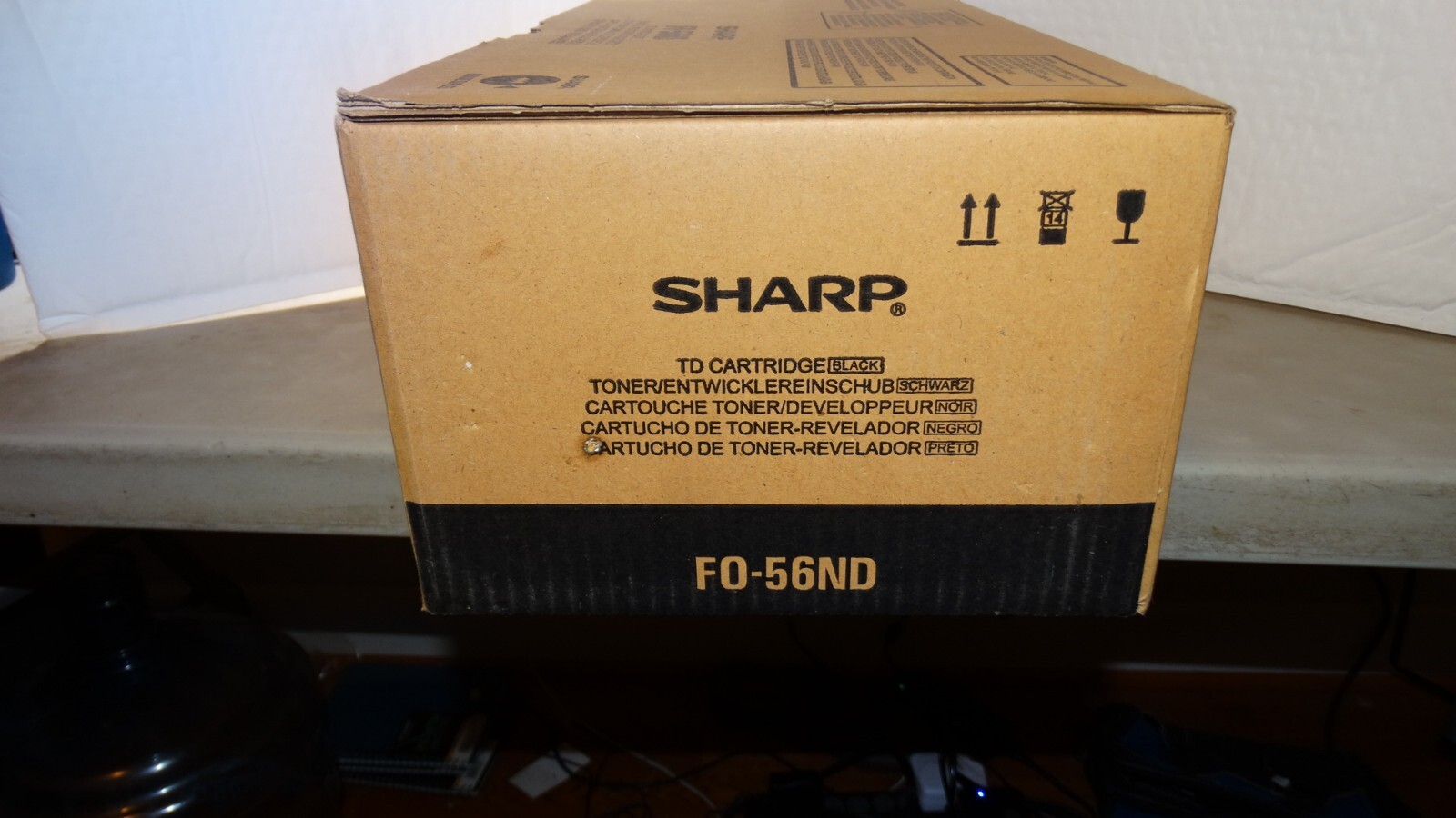Sharp FO56ND Black Developer Cartridge for sale online | eBay