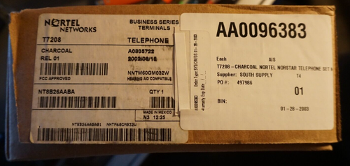 Nortel Networks Telephone Business Series Terminals T7208 Charcoal | eBay