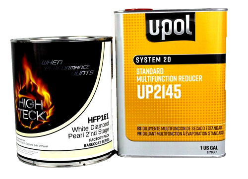 White Diamond Pearl Base Coat Paint GM WA800J HIGH TECK HFP161 & Fast ...