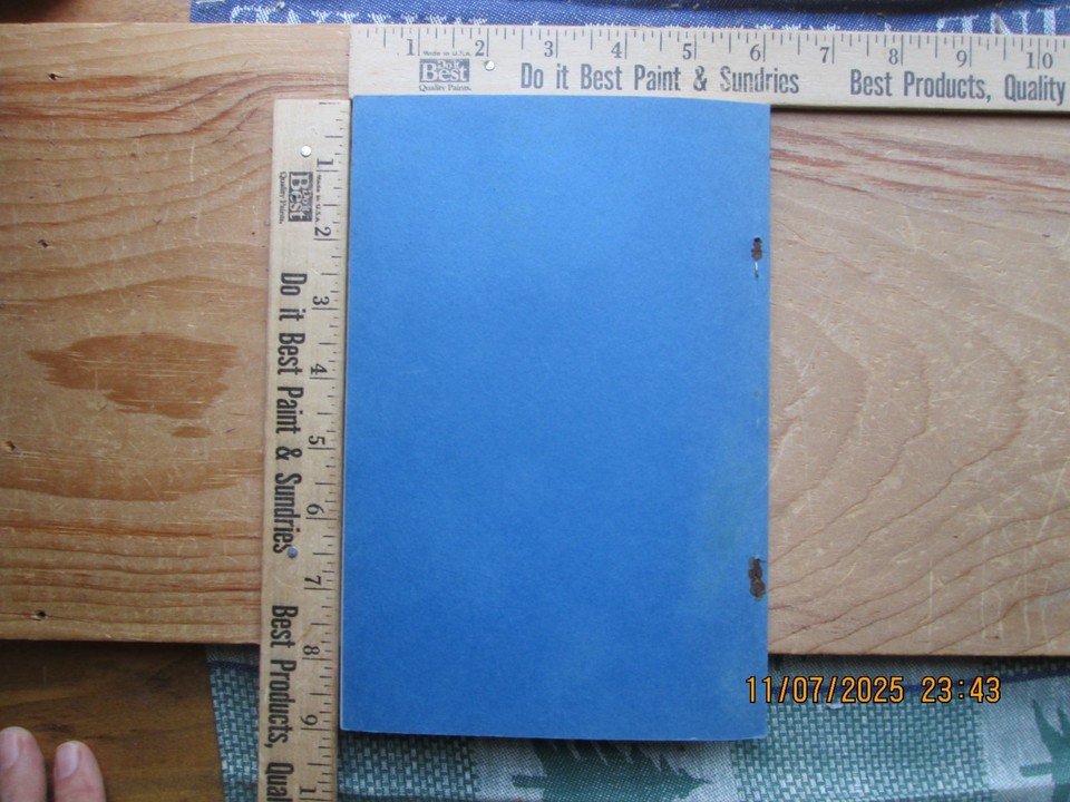 1955 MCS 3-32E tactical Principles Marine Corps Educational Center Book ...