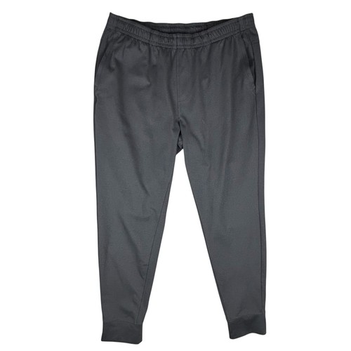 Rhone Pants Men XL Gray Spar Joggers Performance Tapered Drawstring ...