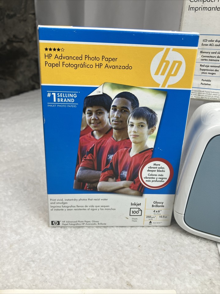 HP Photosmart A526 Photo Inkjet Printer Compact Photo Printer Used CDT ...
