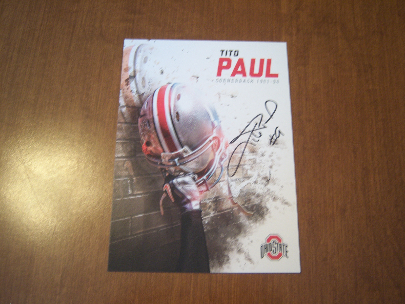 TITO PAUL AUTOGRAPH 5 X 7 PHOTO OHIO STATE BUCKEYES | eBay