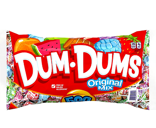 Dum Dums Original Mix Pops *16 Flavors + Mystery Flavor ***500 ct*** | eBay
