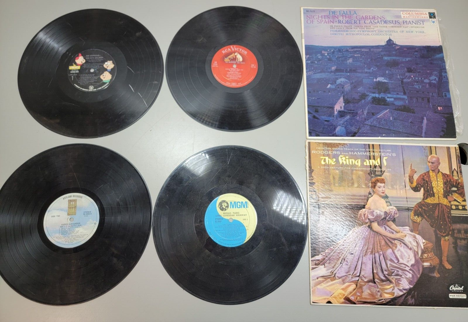 Lot 33 PCS, Vinyl Record LP Lot, Assorted Collection, Large Variation ...