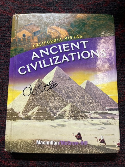 Ancient Civilizations (california Vistas) Hardcover by Jackson ...