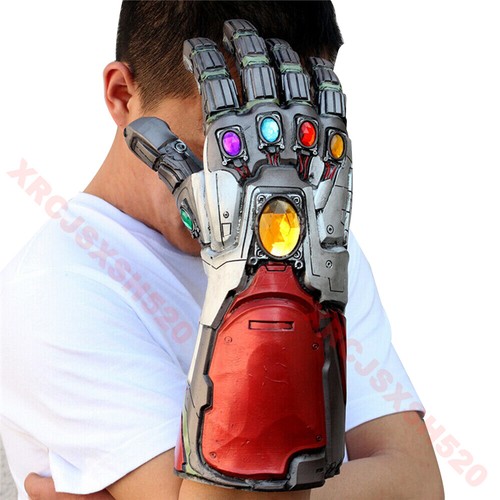 Avengers 4 Endgame Infinity Gauntlet Cosplay Iron Man Tony Stark Gloves ...