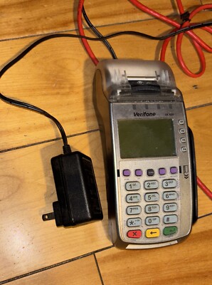 Verifone VX520 VX 520 Credit Card Machine Terminal Reader w/ Cord ...