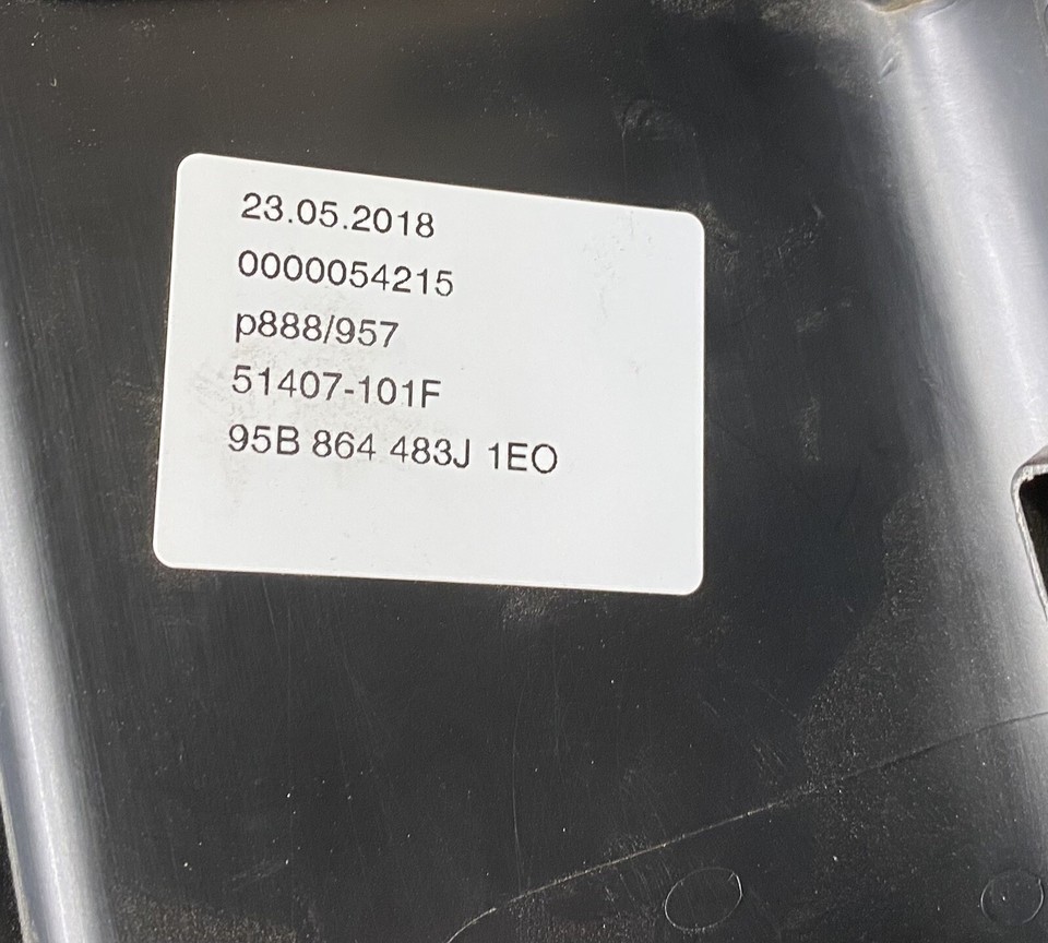 2015-2023 PORSCHE MACAN REAR TRUNK HATCH CARGO SILL SCUFF PLATE ...