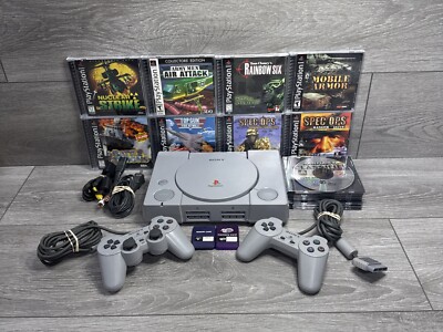 NICE FPS ARMY MEN SPEC OPS MOH MGS Bundle Lot Sony PlayStation 1 PS1 ...