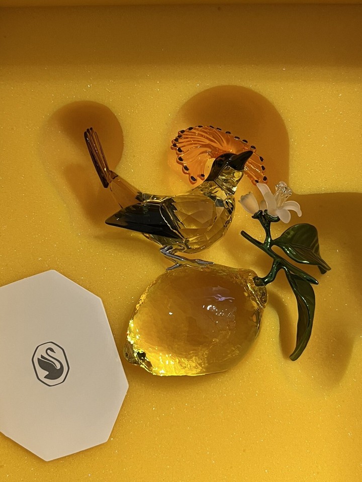 Swarovski Crystal IDYLLIA ROYAL FLYCATCHER 5651811 New In Box | eBay