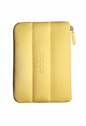 NEW Rhode Skin Bubble Pouch Makeup Bag Lemontini Yellow Limited Edition ...