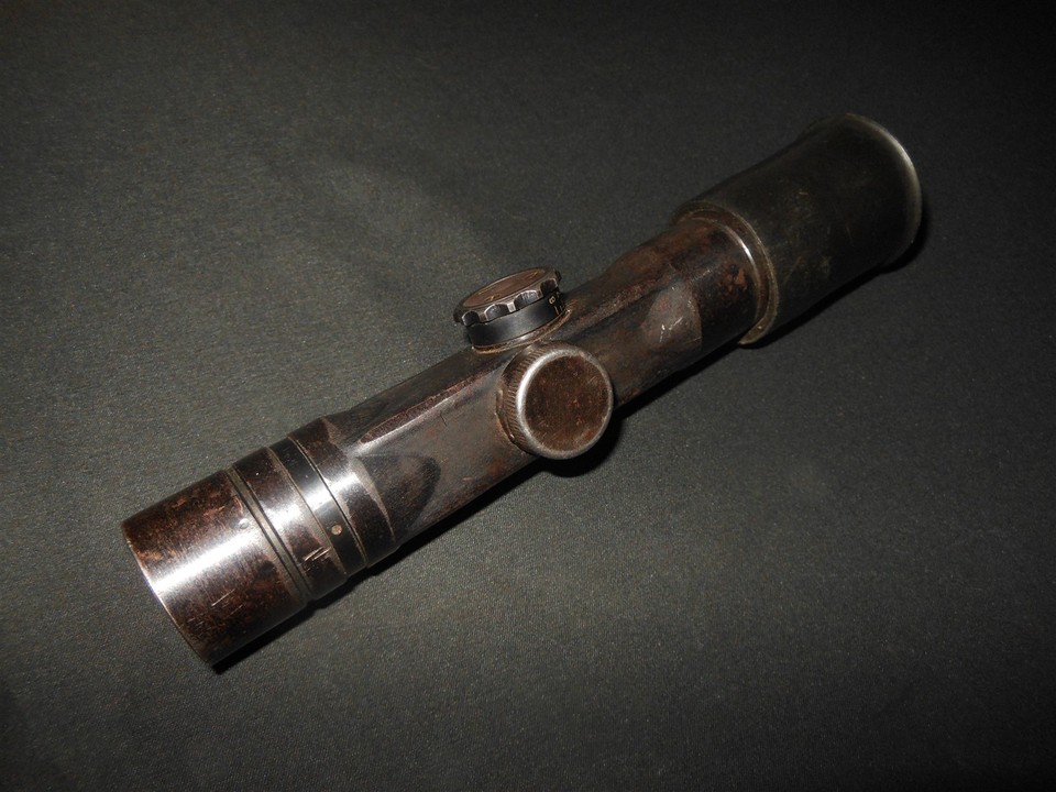 WW2 German Wehrmacht G43 K43 - ZF4 SNIPER SCOPE & RUBBER EYE CUP - VERY ...