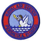 U.S. Navy / Naval Air Station Pensacola, Florida 3" USN NAS Embroidered ...