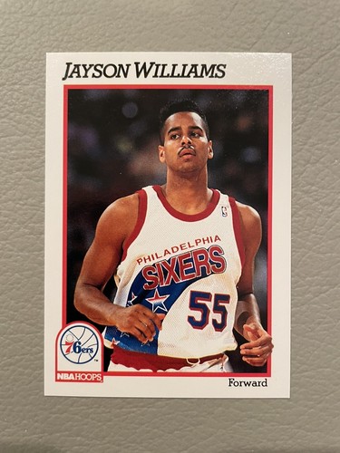 1991-92 NBA Hoops Jayson Williams #416 Sixers | eBay
