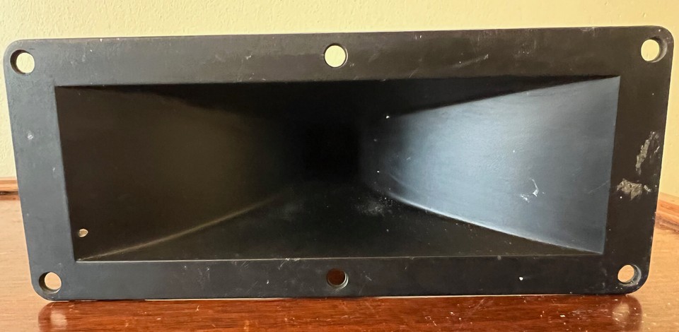 PAIR OF FOSTER 8 OHM 7X3 TWEETER HORNS WORKING! | eBay