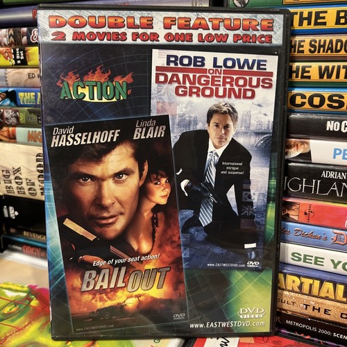 Bail Out 1989 On Dangerous Ground 1996 DVD David Hasslehoff Linda Blair ...