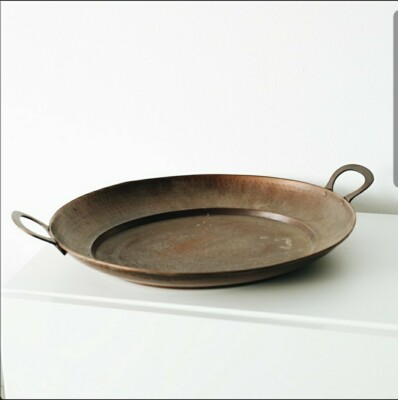 Large Pottery Barn Metal Tray - Great Quality and Design | eBay