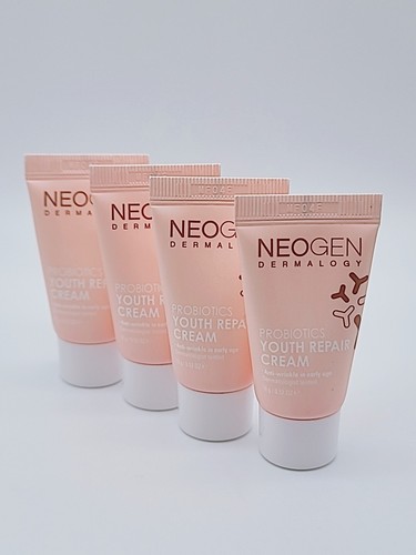 4X Neogen Dermalogy Probiotics Youth Repair Cream 0.52 oz / 15g each ...
