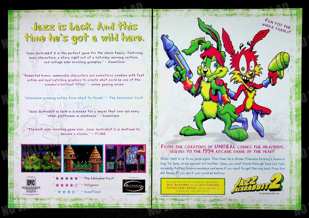 Jazz Jackrabbit Characters