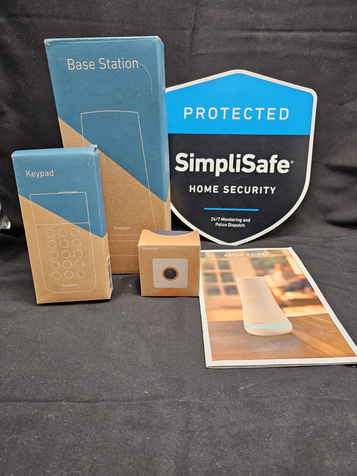 SimpliSafe SSBS3 Security System Base Station Keypad (KP3) & motion ...