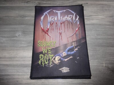 Backpatch Patch Back Patch Grindcore Jacke Kutte Aufnäher Obituary 666 ...