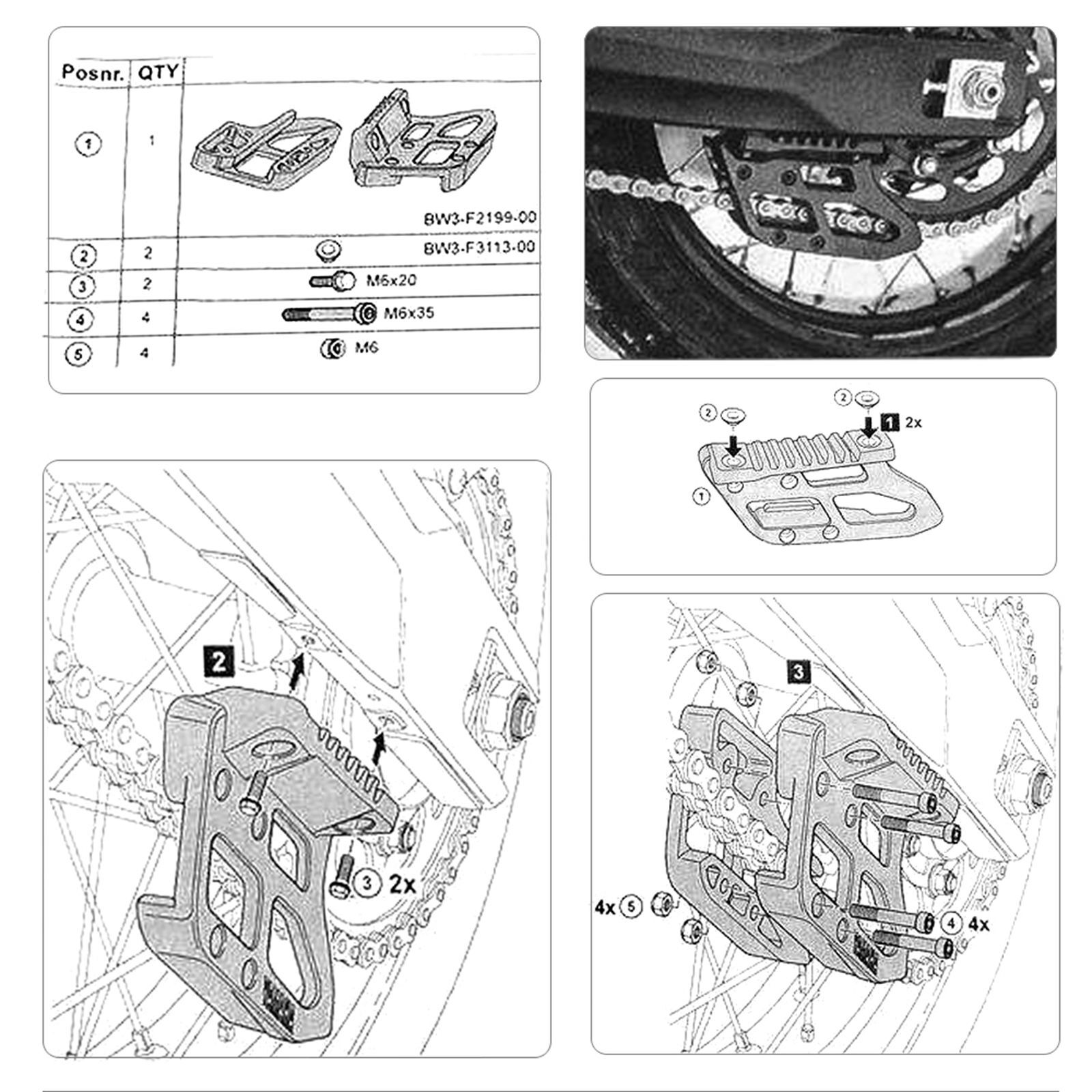 For YAMAHA Tenere 700 TENERE700 XTZ XT700Z T 700 T7 Chain Guide Pulley ...