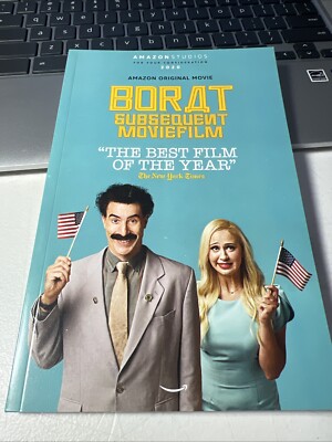 Borat 2020 For Your Consideration Screenplay Book by Sacha Baron Cohen ...