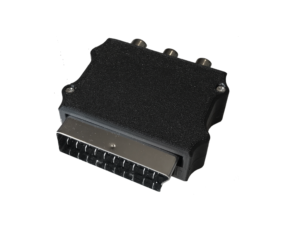 Component YPbPr over SCART adapter RGB CRT Scalers | eBay UK