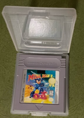 Mega Man II Nintendo Game Boy 1992 With Storage Case Authentic Tested ...