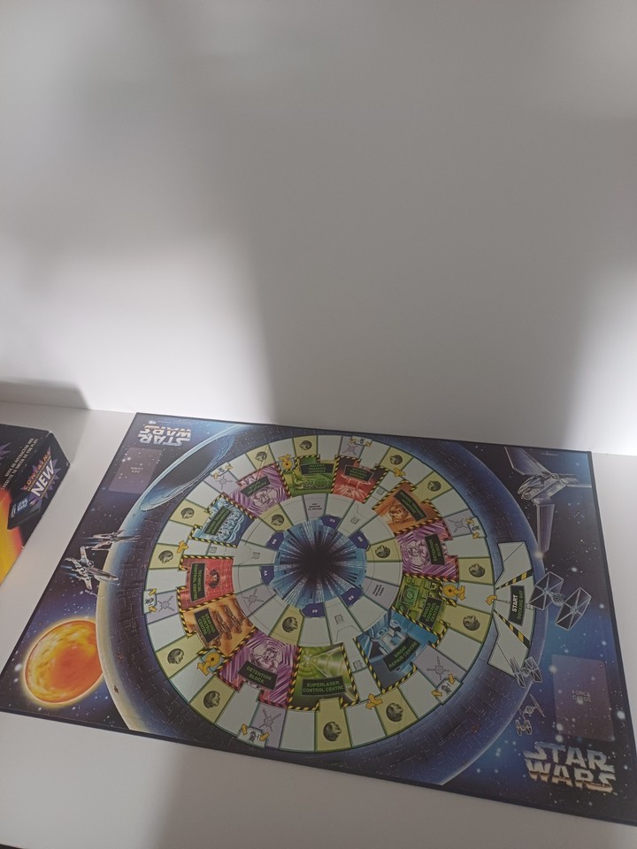 Star Wars The Interactive Video Board Game By Parker VHS Unused Pieces ...