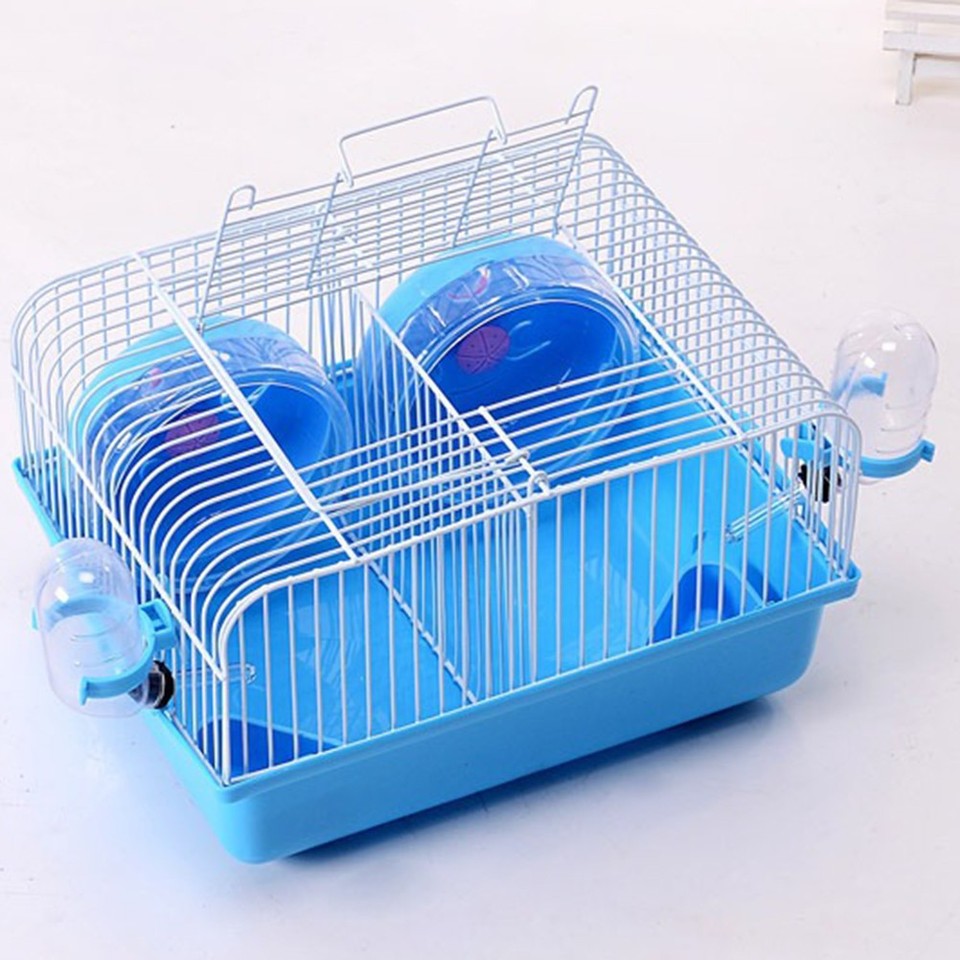 Small Animal Carrier Cage Hamster Litter Box Pet Rat Fighting Isolation ...