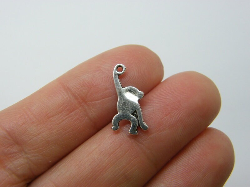 BULK 50 Monkey charms antique silver tone A701 - SALE 50% OFF | eBay