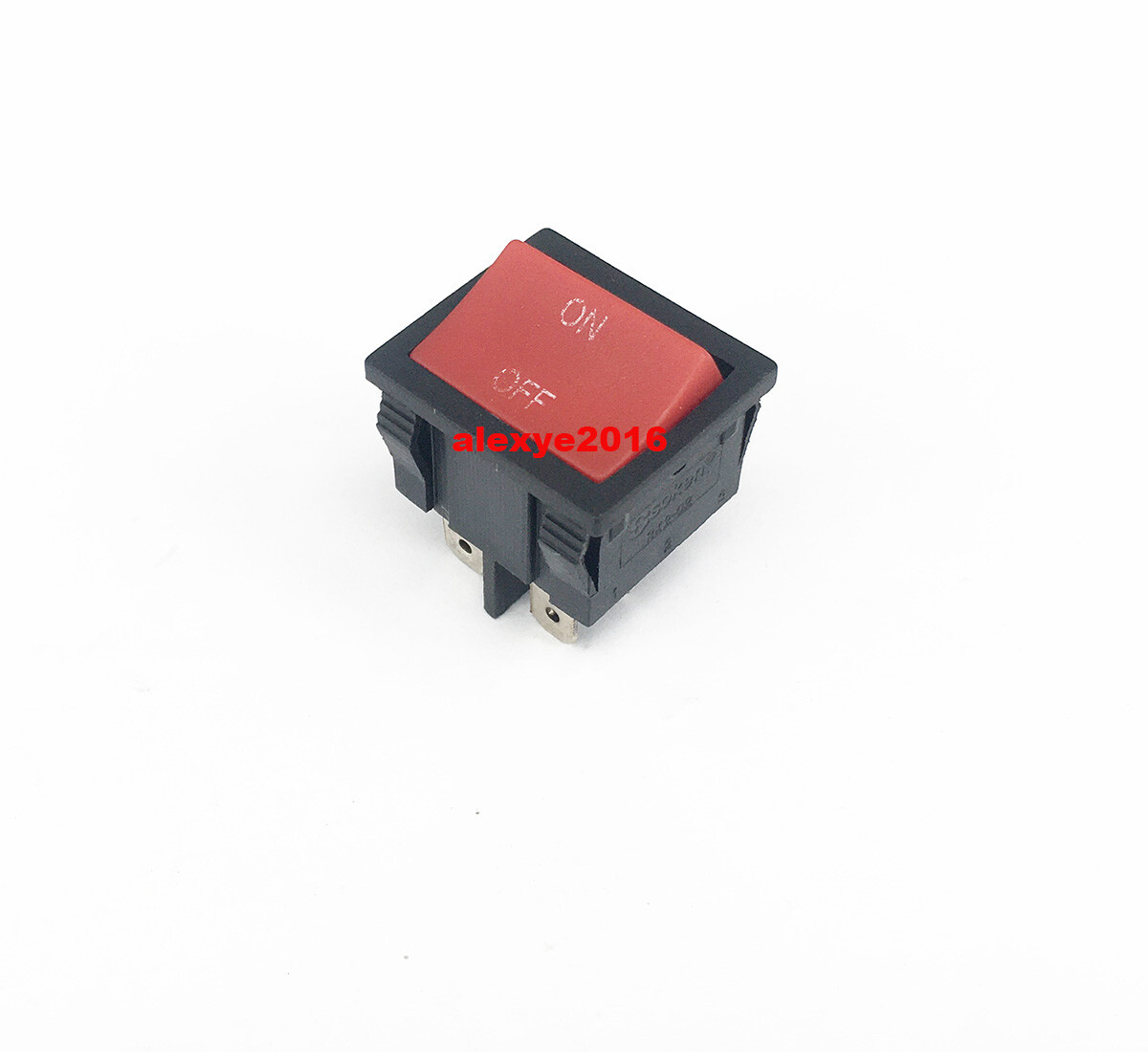 soken RK2-02 Rocker Switch 4 Pins ON-OFF 2 Positions 6A 250V AC T100 ...