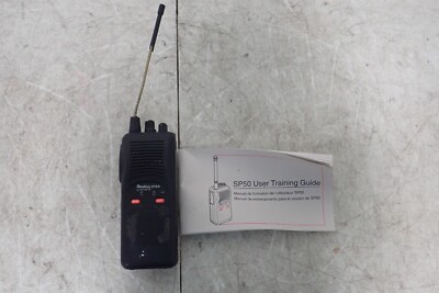 Motorola Radius SP50 UHF Radio with User Training Guide | eBay