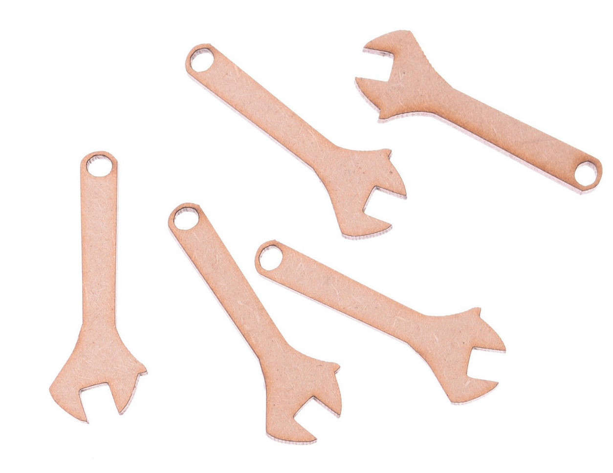 Large Wooden Spanner Craft Shapes Dad Grandad Father's Day Tool Shapes ...