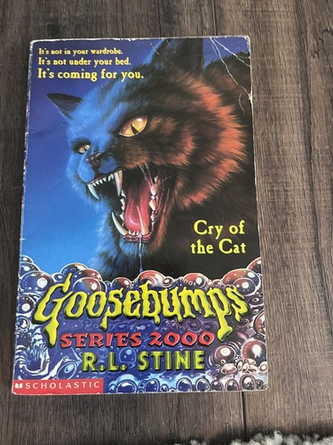 Cry of the Cat (Goosebumps Series 2000) 1995- Paperback By RL STINE ...