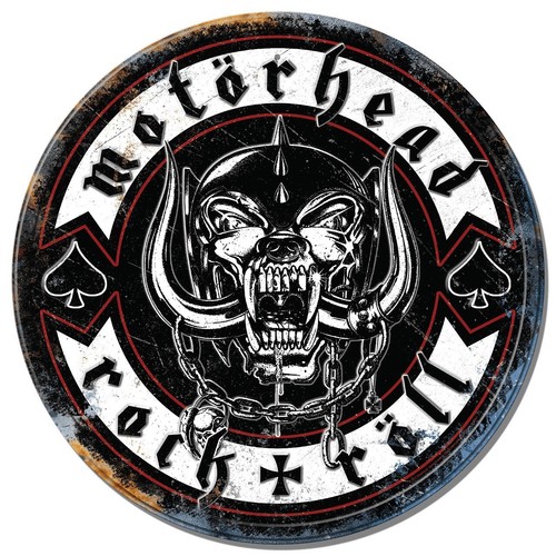 Motorhead Metal Rock N Roll Band Icon Music Band Round Wall Decor Metal ...
