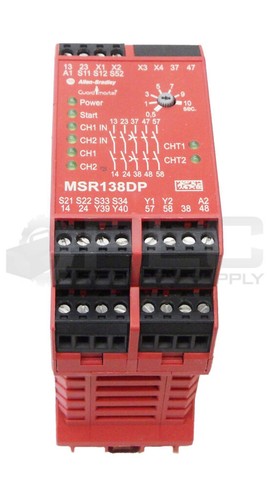 ALLEN BRADLEY MSR138DP /B GUARD MASTER 24V AC/DC 6A 440R-M23147 | eBay