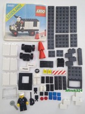 LEGO 6681 Police Van Instructions and Parts List