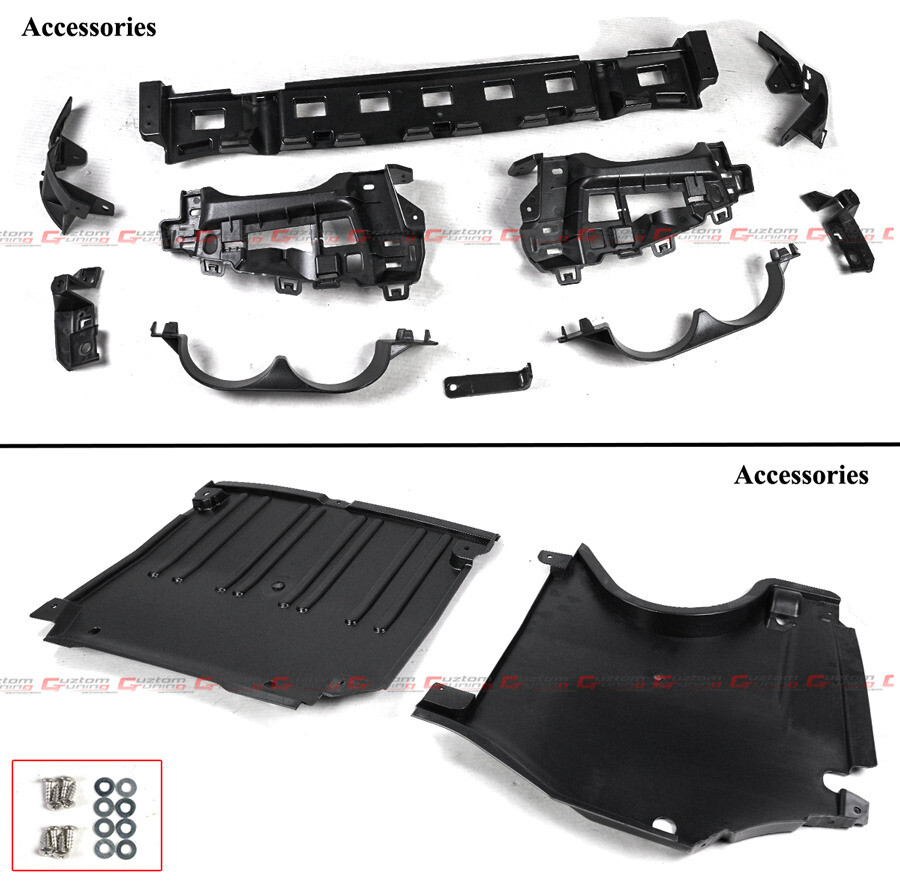 For 22-25 C200 C300 AMG W206 C43 Style Rear Diffuser W/ Blk Chrome ...