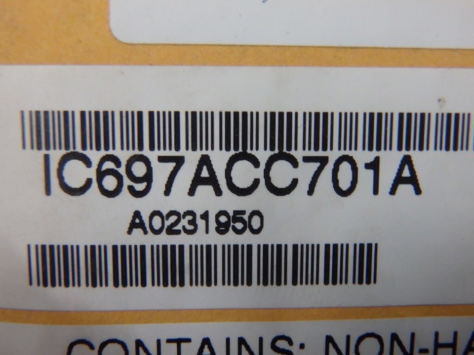 IC697ACC701 - GE FANUC - IC697ACC701 / Batterie 3 V USED | eBay