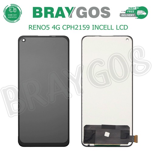 Replacement For Oppo Reno5 4G CPH2159 INCELL Touch Screen Digitizer LCD ...